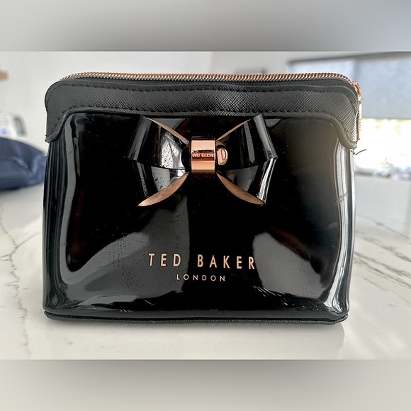 Ted Baker London | Bags | Ted Baker Patent Leather Makeup Bag | Poshmark